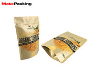 100% Food Grade Zip Lock Bags For Food Custom Printed 0.12mm Thickness