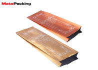 Side Gusset Foil Resealable Stand Up Pouches Glossy Heat Seal Moisture Proof 250g For Coffee