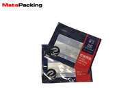 Custom Printed Vacuum Seal Food Bags Three Side Heat Seal With Clear Window