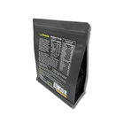 Mylar Flat Bottom Zipper Coffee Pouch Bag with Valve Moisture Proof Reusable Custom Printed